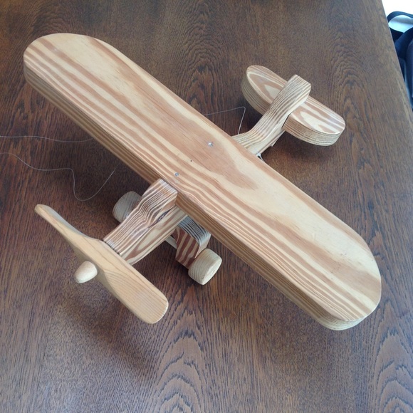 Handmade | Games | Handcrafted Plane With Movable Propeller Wheels ...